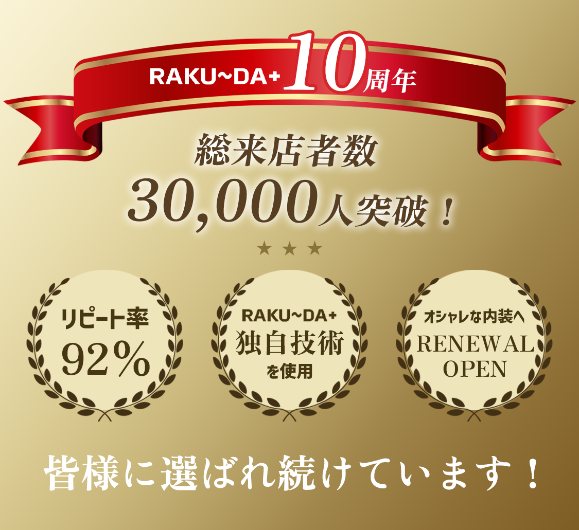 -RAKU〜DA＋（ラクーダプラス） もみほぐし&ストレッチ 豊橋駅前店